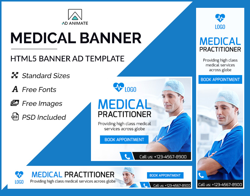 Medical Banner PS003 AdAnimate Medical Banner PS003 AdAnimate